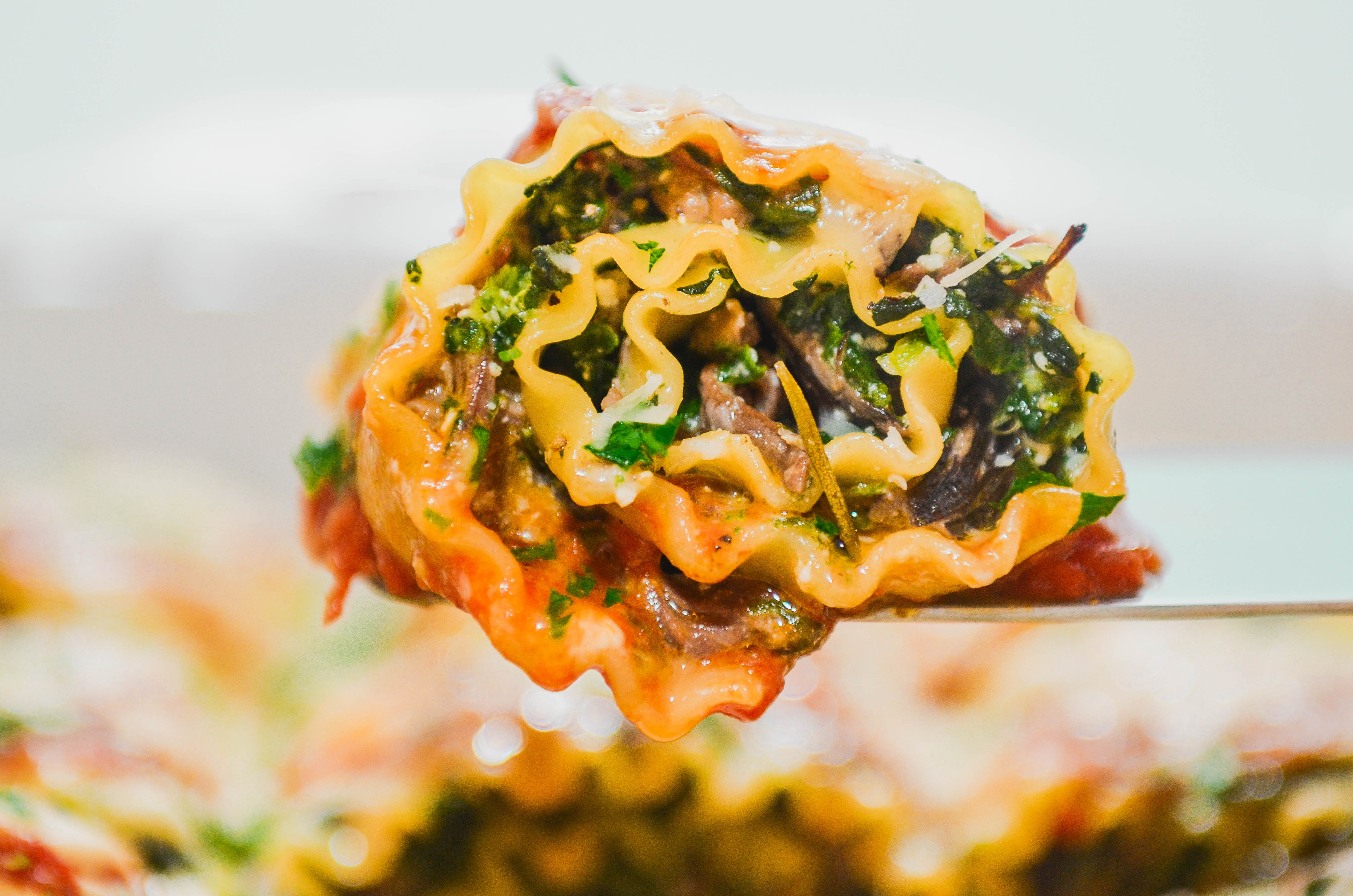 Short Rib Lasagna Rolls - Never Not Hungry