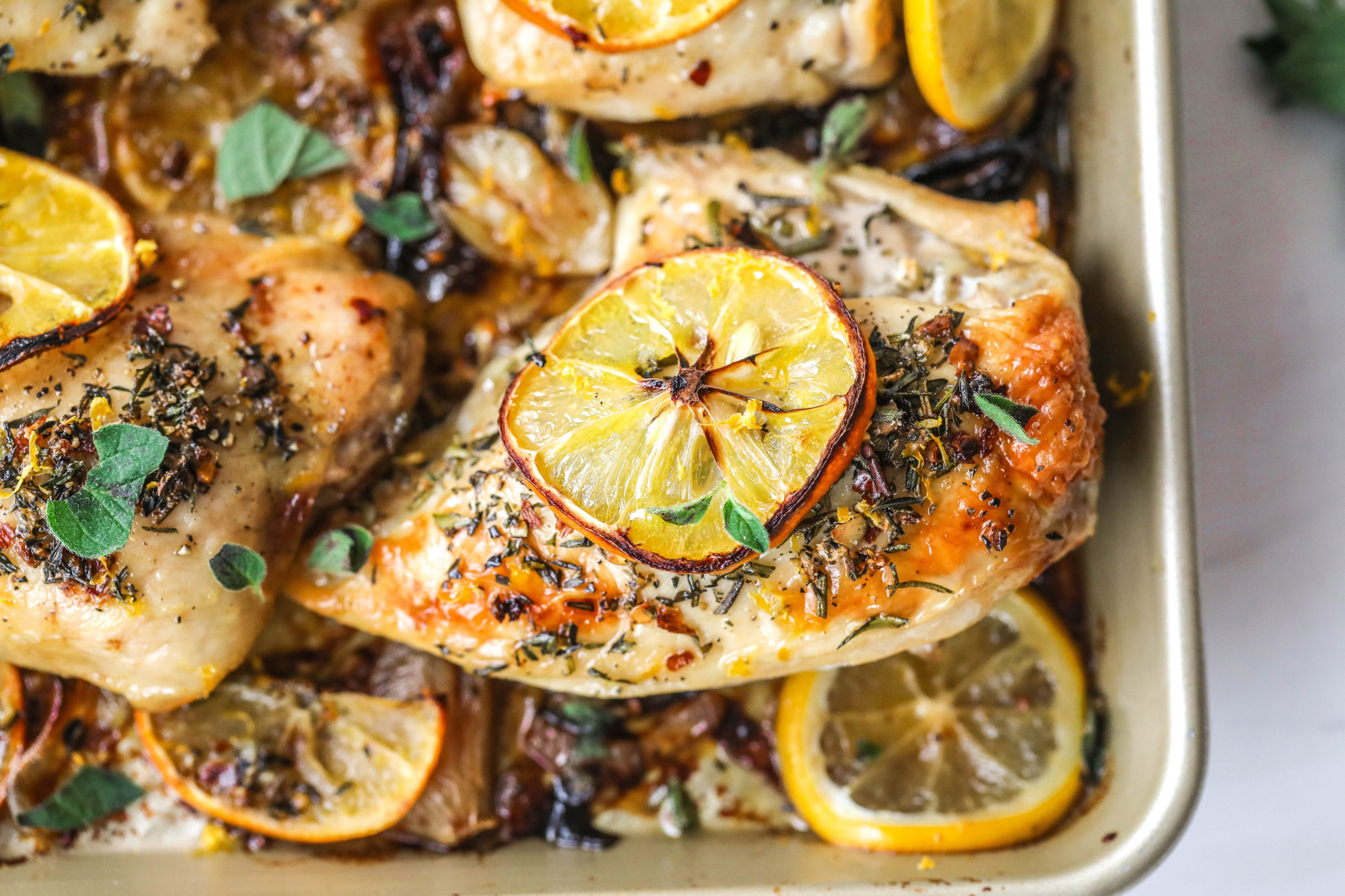 Meyer Lemon Chicken - Never Not Hungry